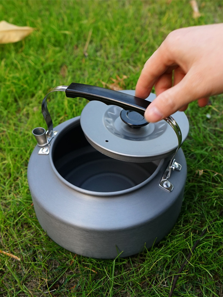Cls 1.1L Camping Kettle & Tea Set - Aluminum Alloy