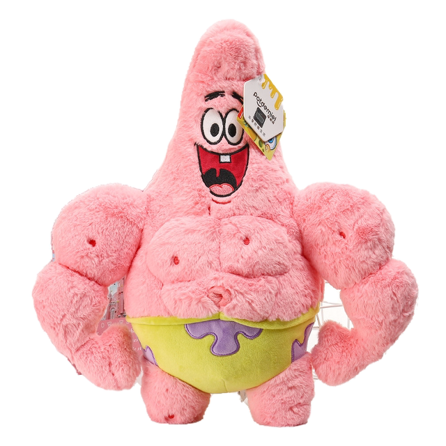 Genuine SpongeBob SquarePants Doll Patrick Star Plush Toy Fitness ...