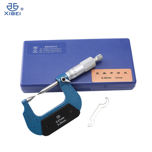Qinghai measuring tool double-tip outer diameter micrometer high ...