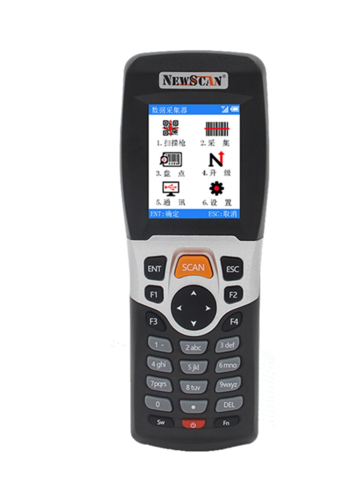 Newscan 3309 Barcode Scanner - Wireless Handheld Inventory Terminal