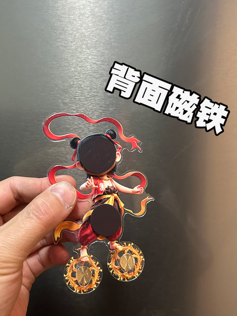 Magnet refrigerator sticker Nezha 2 Magic Child Canhai Car Sticker ...