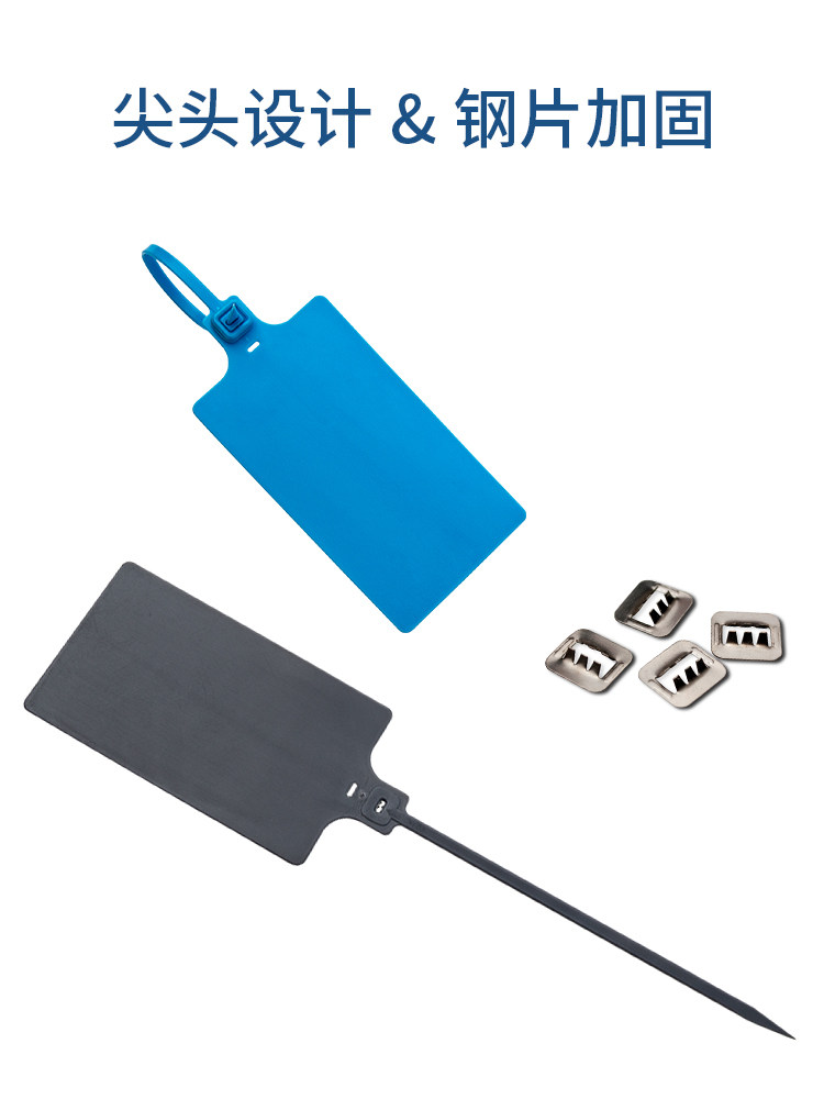 ป้ายกุญแจพลาสติก Yl - ป้ายความปลอดภัย PP ขนาด 255 มม.