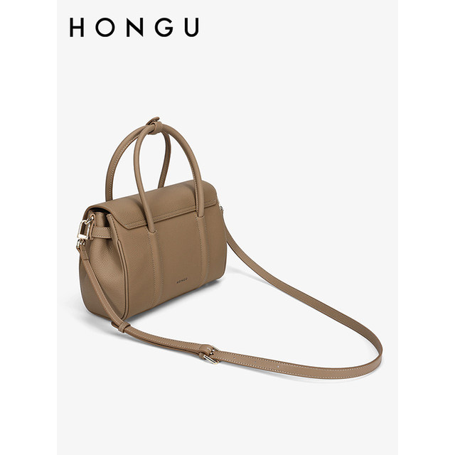 Honggu Bags 2024 New Genuine Leather High-Quality Shoulder Handbag ...