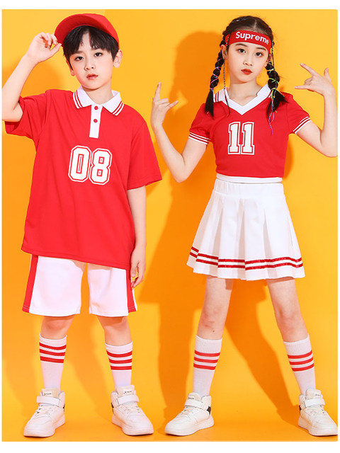 Children's cheerleading team kindergarten elementary school sports ...