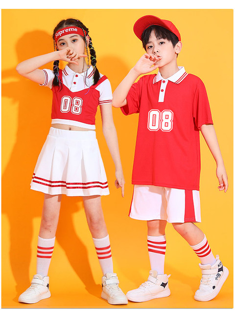 Children's cheerleading team kindergarten elementary school sports ...