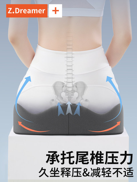 Coccyx cushion to decompress sacrum and coccyx pain pad to protect ...