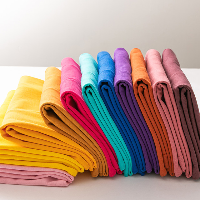 250g heavy cotton full -color short -sleeved T -shirt solid color thick ...