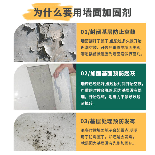 Meitus wall reinforcement agent ground solid wall solid interior wall ...