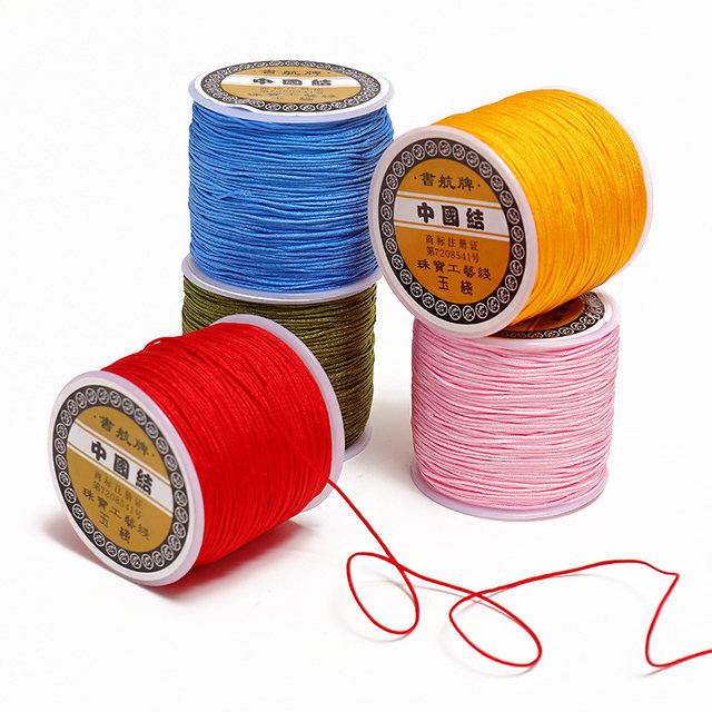 No. 72 jade wire/100M encrypted braided hand rope diy handmade Dragon ...