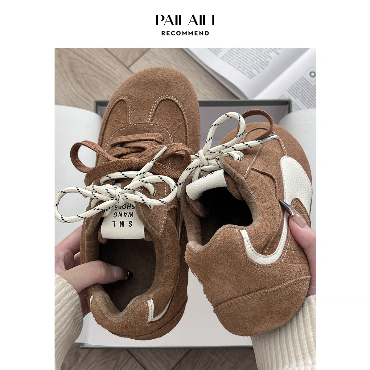 Heel height 3.5cm Dexun shoes soft sole plus velvet to keep warm new ...