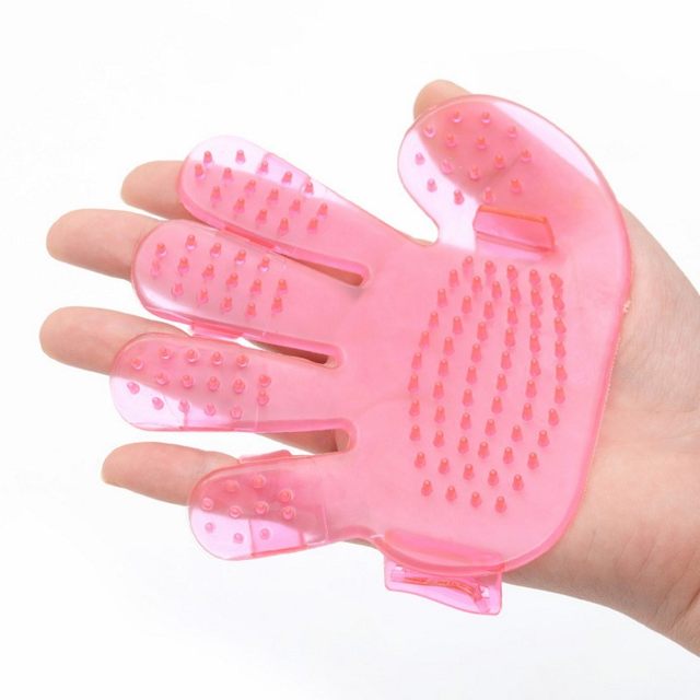 Dog bath brush hand brush cat palm comb hand bath massage pet brush pet ...