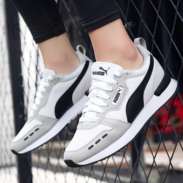 Puma men's shoes puma official website breathable white shoes summer ...