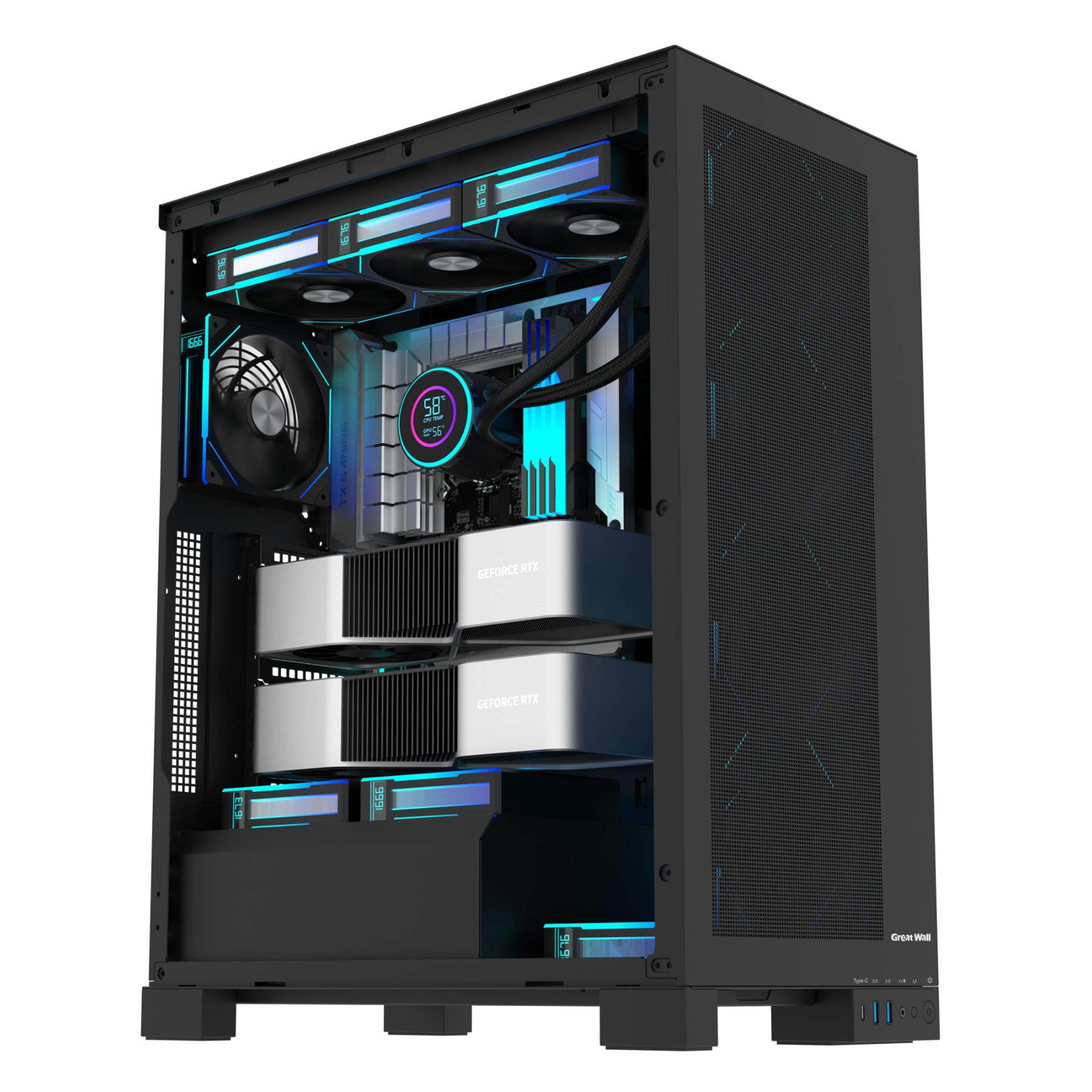 Great Wall Archimedes KM-7 Full Tower E-ATX Computer Case