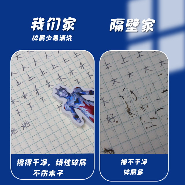 Ultraman Zero 3D eraser, Zeta pencil eraser, clean and less crumbs