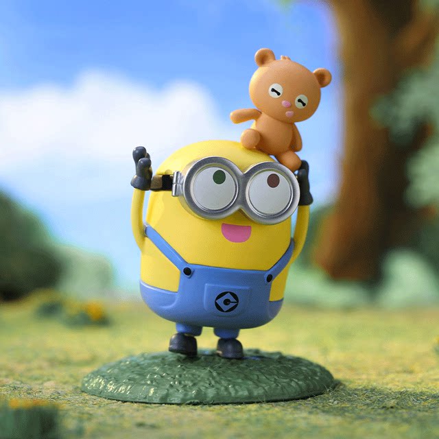 POPMART Bubble Mart Minion Inseparable Series Blind Box Gift Ornaments ...