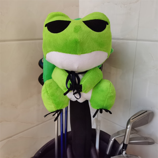 Traveling Frog Golf Club Cover Driver Hat Cover Cartoon Driver Cover ...