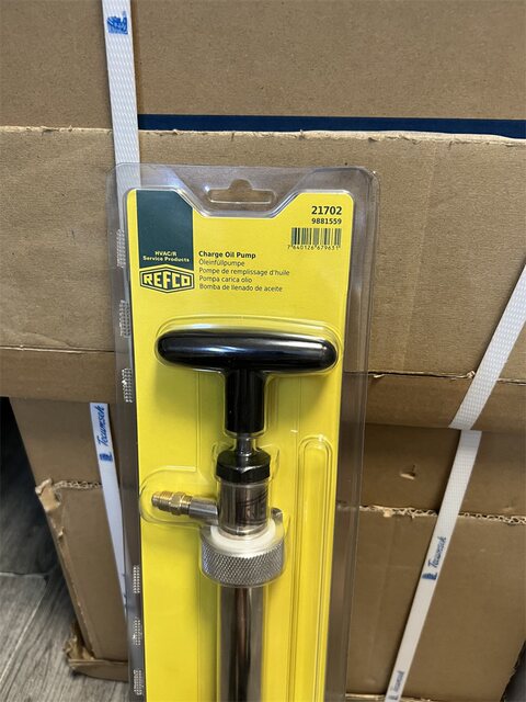 Original REFCO Swiss Weike compressor refrigeration oil refueling grab ...