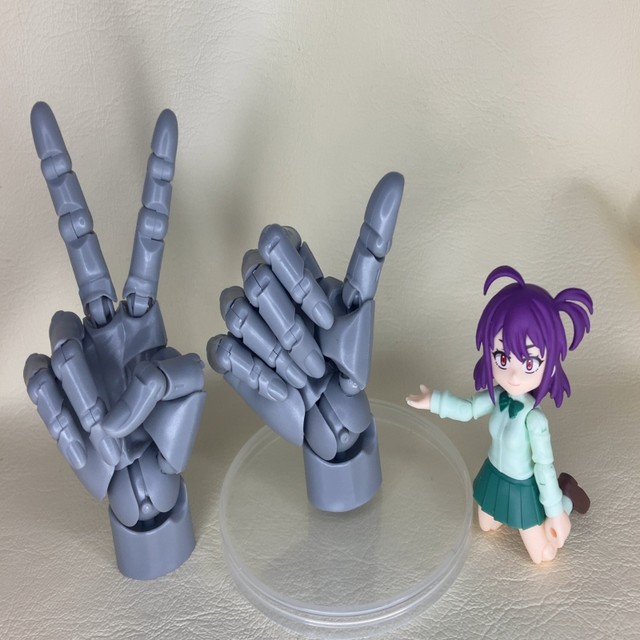 Japanese genuine SO-TA movable joint finger capsule 1/2 palm wrist art ...