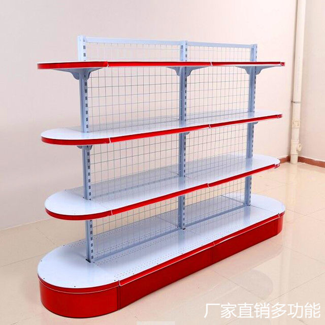 Supermarket shelves convenience store snack display rack multi-layer ...