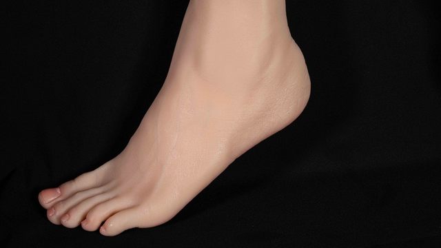 Platinum silicone simulated foot model foot model beauty foot online ...