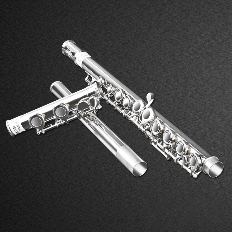 Флейта Sea Rhythm 16 отвора C - Никелиран бял мед