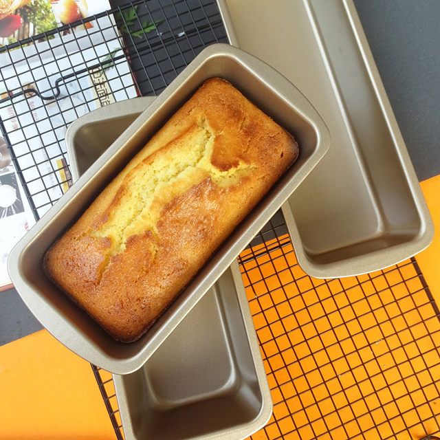 Pound cake mold long toast bread mold non-stick bread box baking tray ...