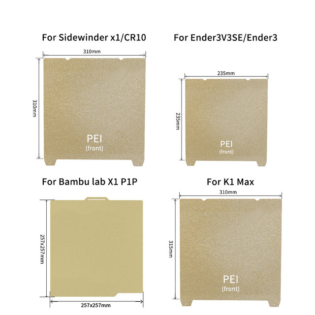 Chuangxiang K1/K1MAX spray PEI magnetic spring steel plate Ender3S1 ...