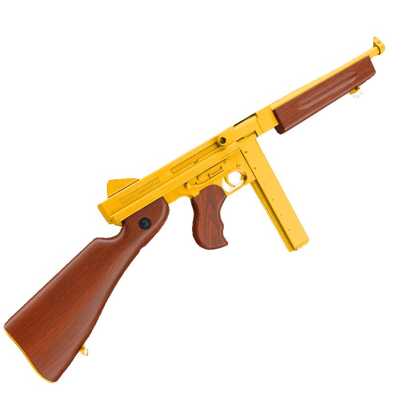 Well-behaved Tiger Thompson submachine gun electric burst adult ...