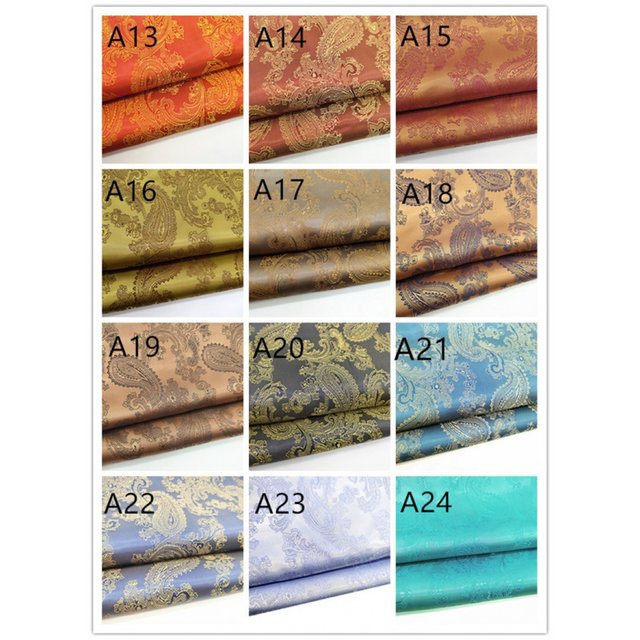 Ready stock for autumn and winter TR polyester viscose rayon paisley ...