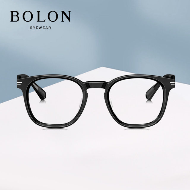 BOLON Tyrannosaurus new myopia glasses frame retro plain black frame ...