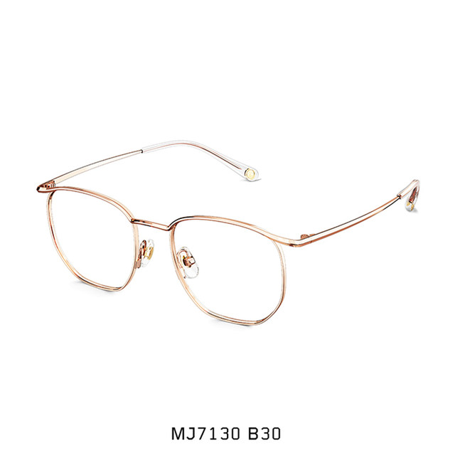 Mosen titanium frame full frame glasses frame with degree myopia ...