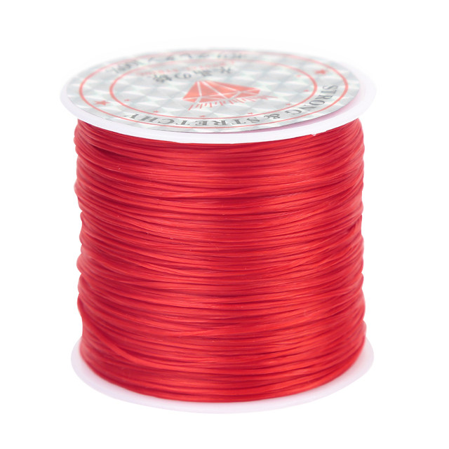 Flat wearing bracelet elastic beading line Buddha bead hand string ...