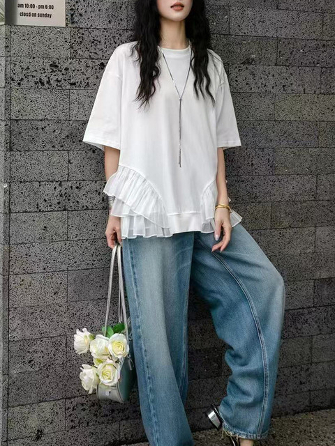 Summer ootd outfits for women's 2025 new loose and unique super good ...