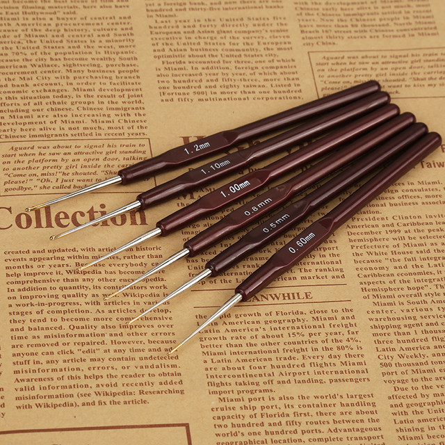 Thin crochet lace thin thread hand knitting tool crochet pen style ...