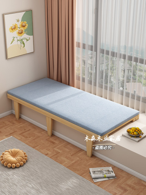 Retractable bay window sill telescopic bed frame bedroom study room ...