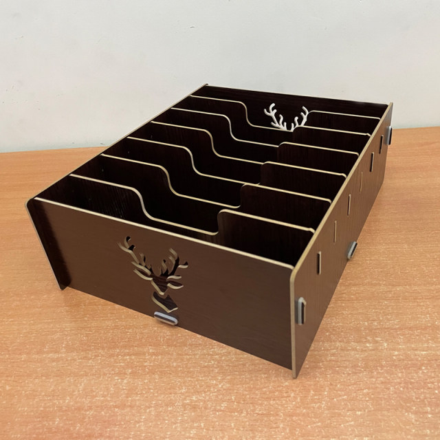 Electronic form storage box, invoice desktop receipt storage rack ...