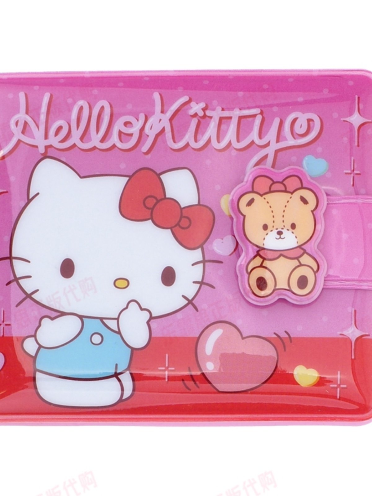 Dompet Sanrio Kitty Anjing Telinga Besar - Dompet Syiling PVC untuk Pelajar