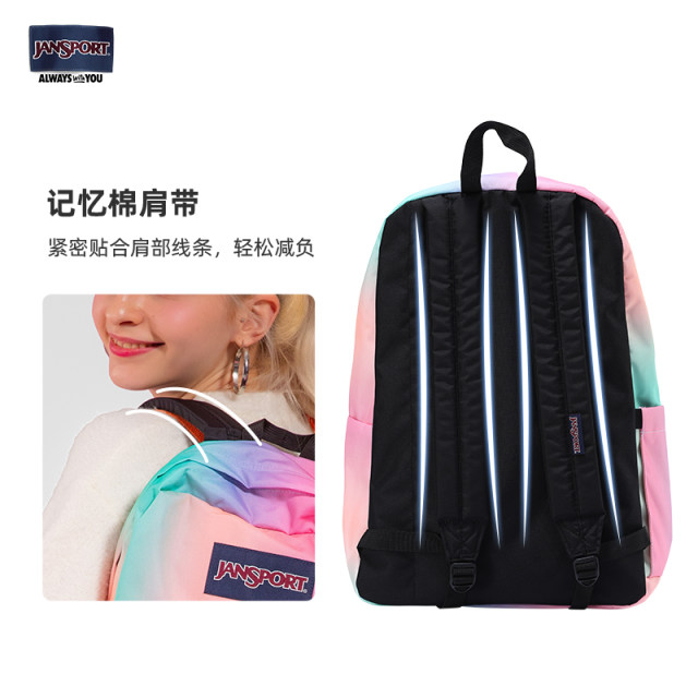 Jansport flagship store summer ice cream gradient backpack fashion ...
