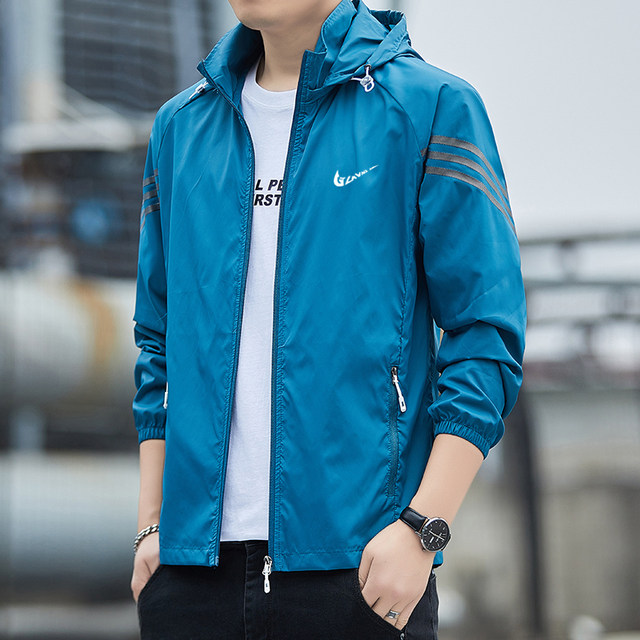 Niketon ice silk sunscreen men's summer outdoor breathable thin skin ...