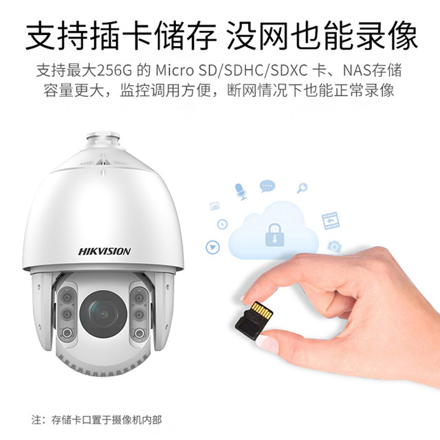 Hikvision 8 million 360-degree surveillance dome camera 23x zoom face ...