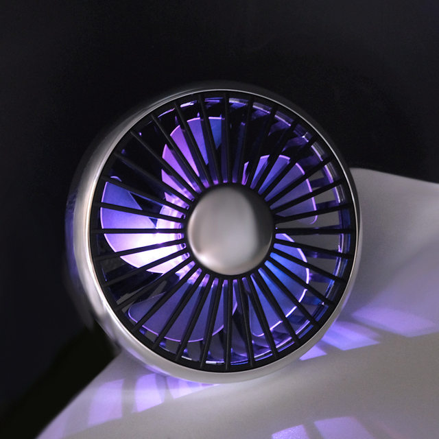 Car fan multi -functional creative USB electric fan car mini small fan ...