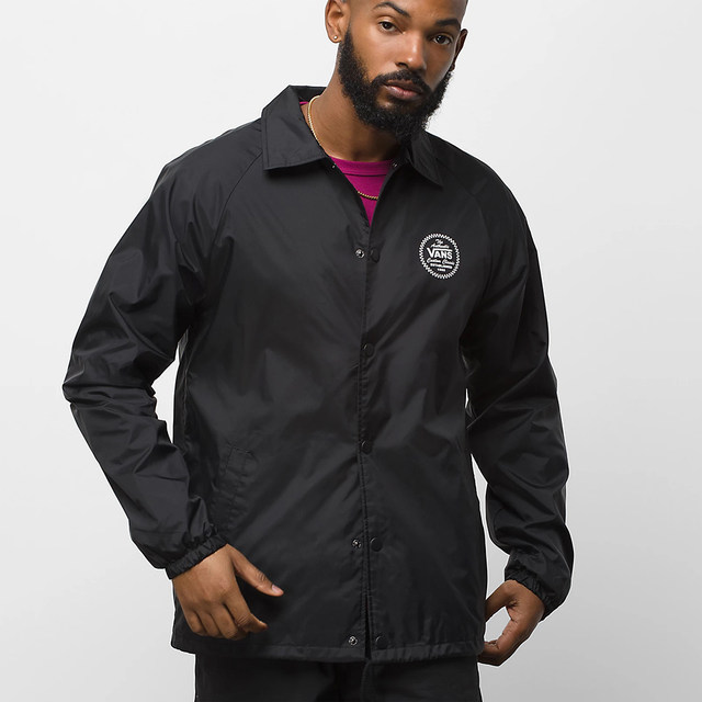 VANS jacket American trendy brand baseball uniform new circle print ...