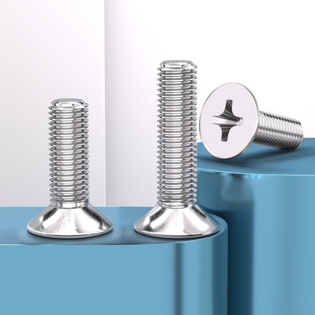 304 stainless steel cross countersunk head small screws flat head ...