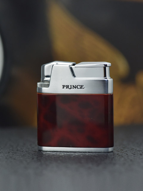 Japanese Authentic Prince Vintage Grinding Wheel Gas Lighter Handmade ...