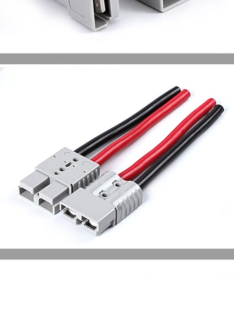 Anderson corded male and female plug electric forklift battery charging ...