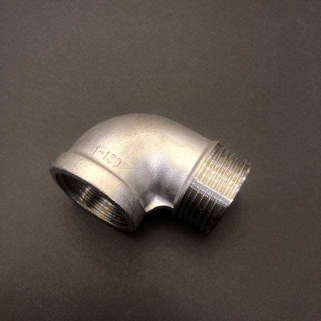 316 stainless steel internal and external thread elbow/thread buckle ...