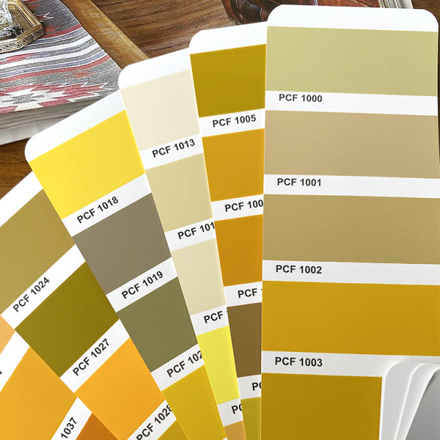 PCF paint color card coatings 210 color card metal paint color chemical ...