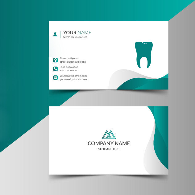 26 Simple and Elegant Dental Oral Dentist Business Card Designs ...