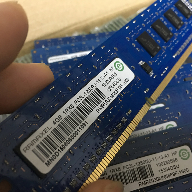 Ramaxel 4GB DDR3L 1600MHz დესკტოპის მეხსიერება