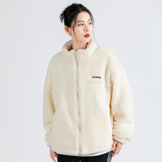 SparrowLab's national trend autumn and winter new style lamb's wool ...